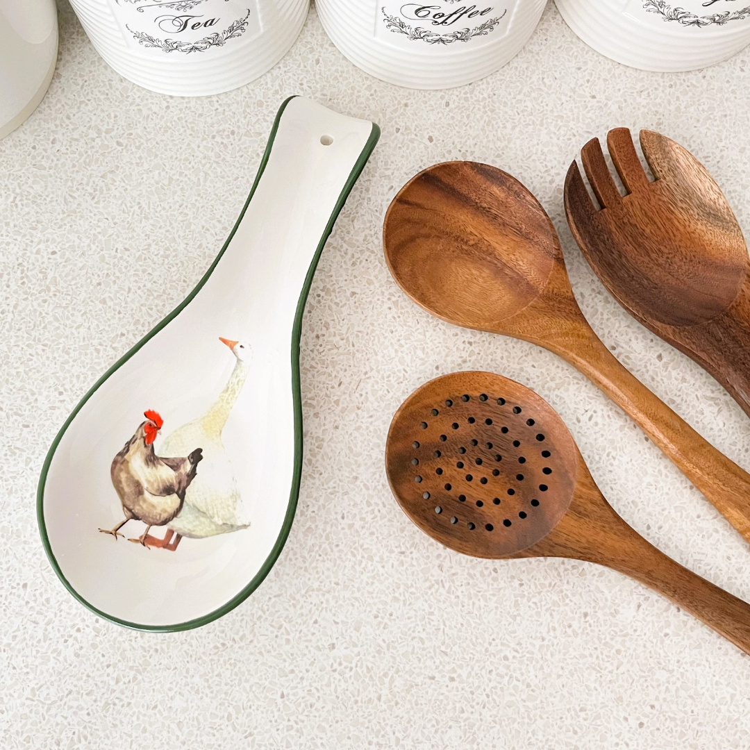 Farm Yard Spoon Rest – Evelyn and Owl