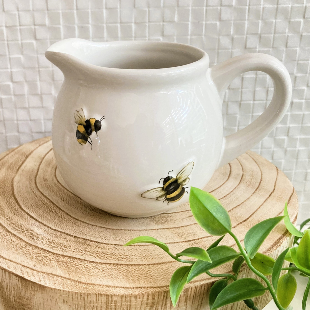 Bumble Bee Milk Jug – Evelyn and Owl