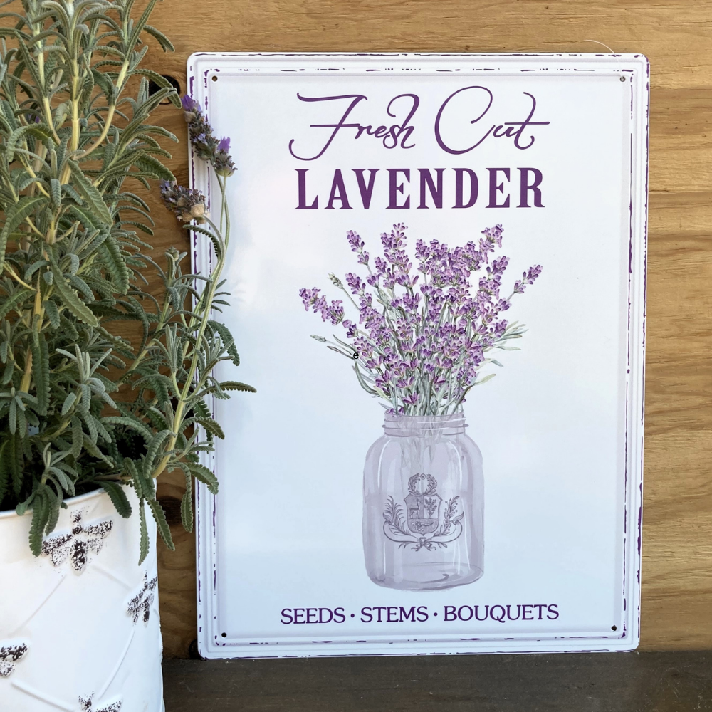 Fresh Cut Lavender Sign – Evelyn and Owl
