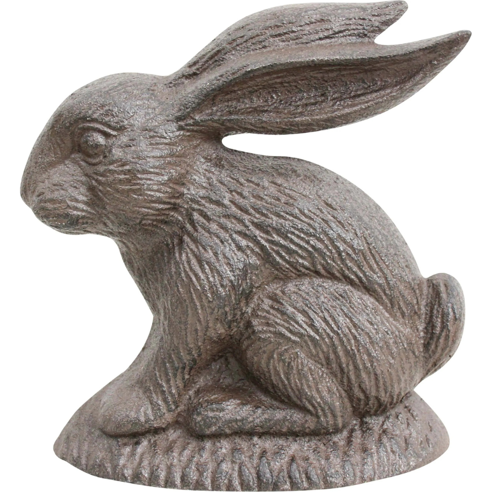 Rabbit Doorstop – Evelyn and Owl